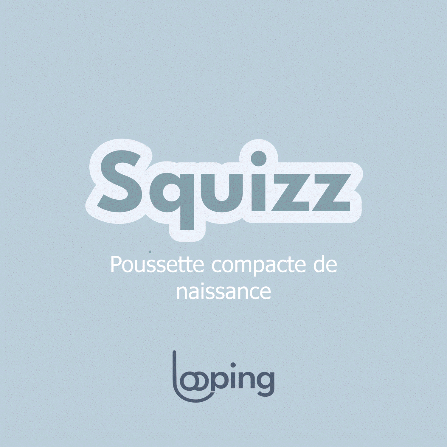 Habillage de pluie pour poussette compacte Squizz